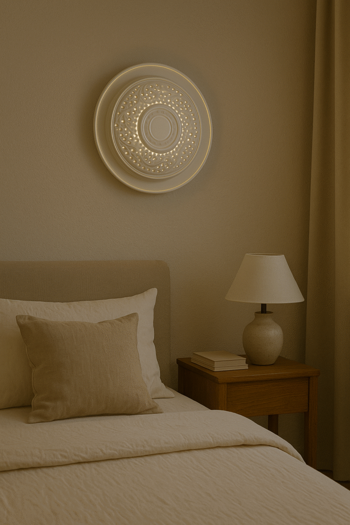 BENE Keith Wall Lamp 36 cm, (SS, White, Pack of 1 Pc) - Bene India